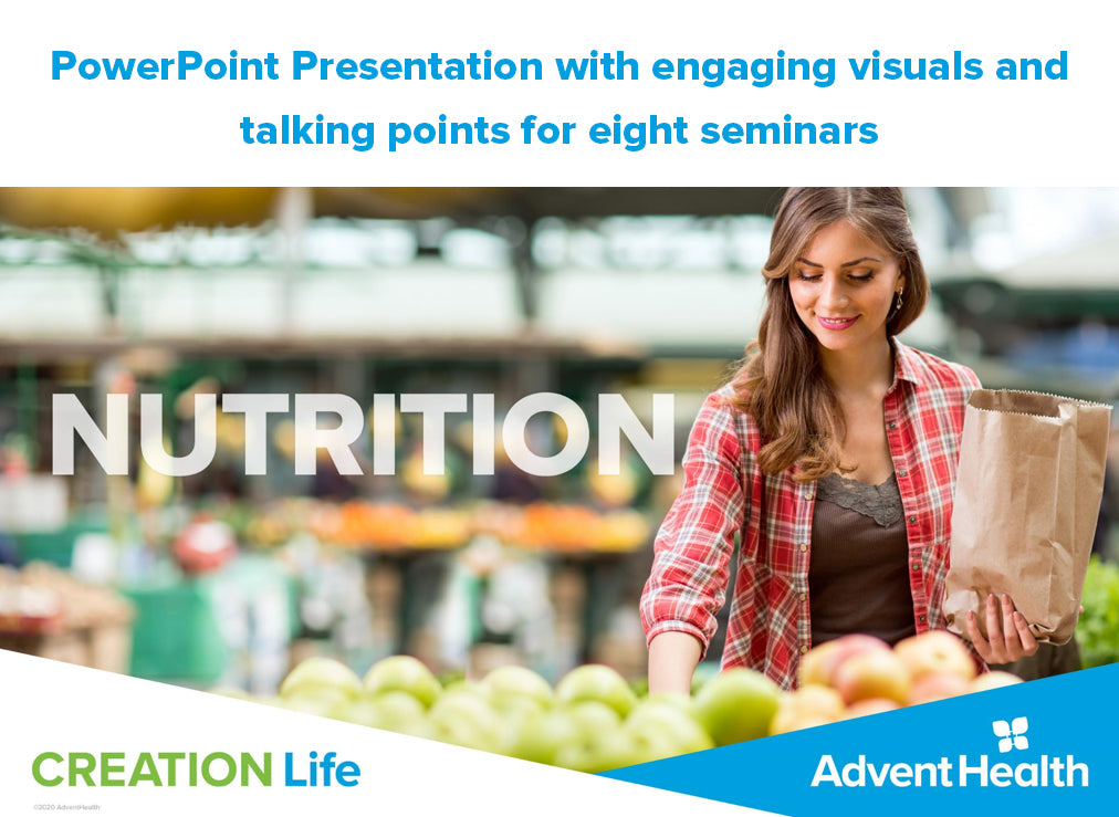 CREATION Life Seminar Leader Kit – CREATION Life by AdventHealth